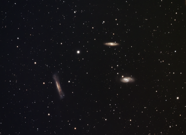 Capturing the Leo Triplet with the Meade 70mm APO Quad Astrograph ...
