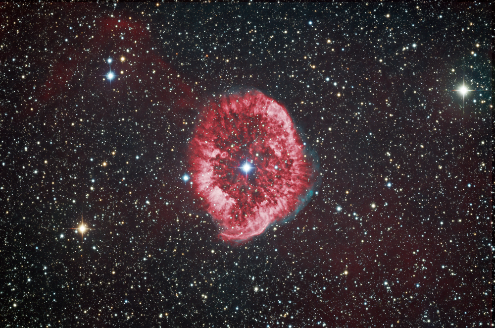 Astrophotography of a Wolf Rayet star RCW 58 using a 24 inch telescope ...