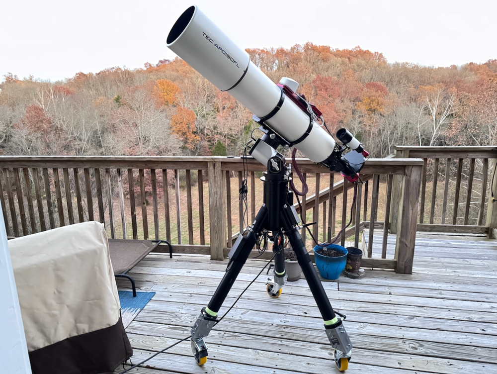 Horsehead nebula using a TEC 180 FL for 2.5 hours "first light ...